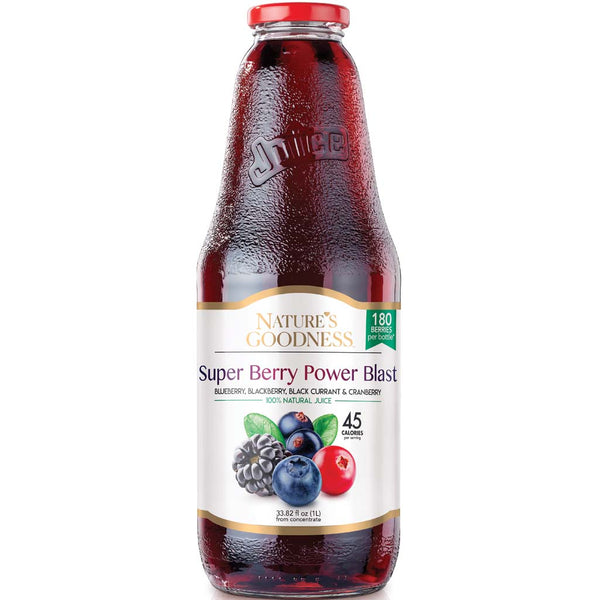 Super Berry Power Blast Juice - 33.82 oz – Mekor Corp LLC